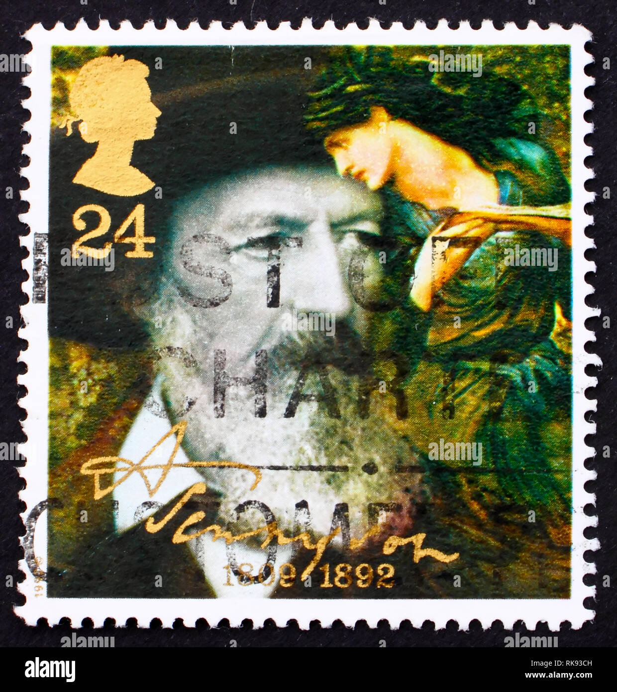 GREAT BRITAIN - CIRCA 1992: a stamp printed in the Great Britain shows ... GREAT BRITAIN - CIRCA 1992: a stamp printed in the Great Britain shows ...