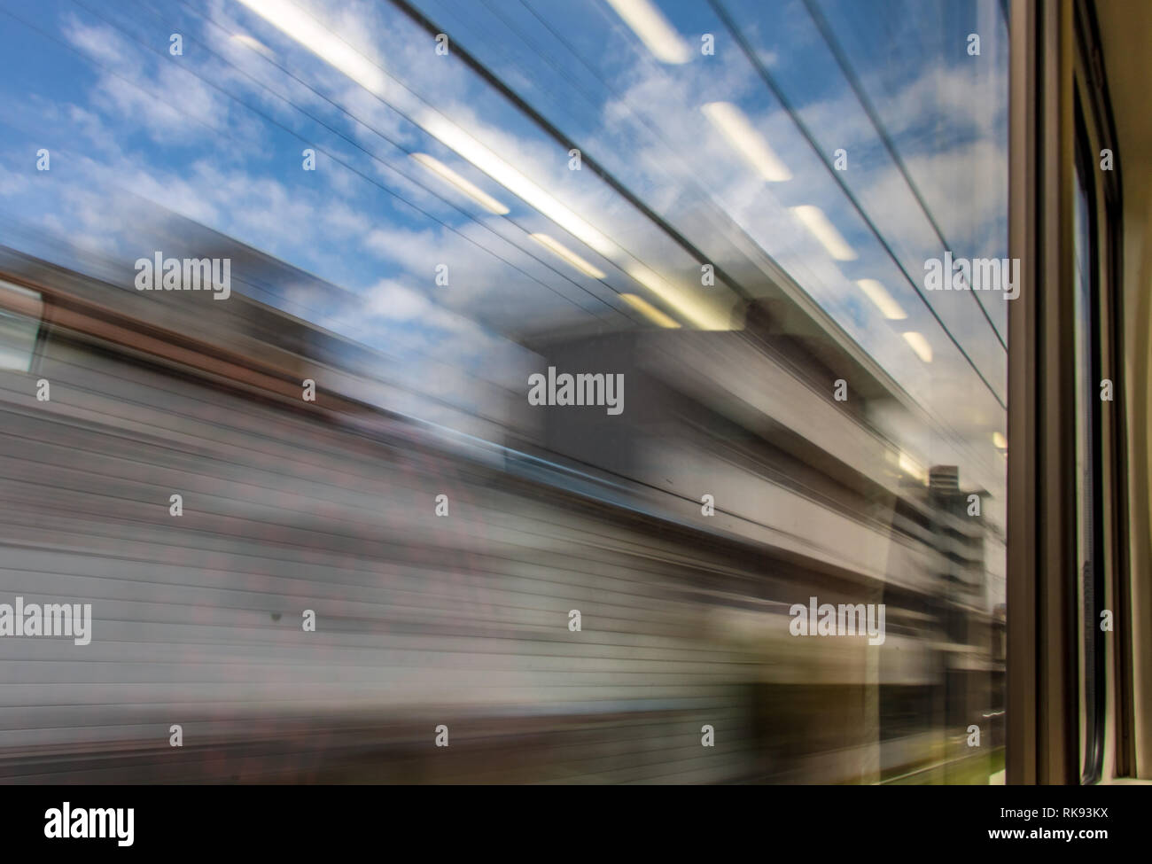 Train Journey Window Blur High Resolution Stock Photography and Images ...