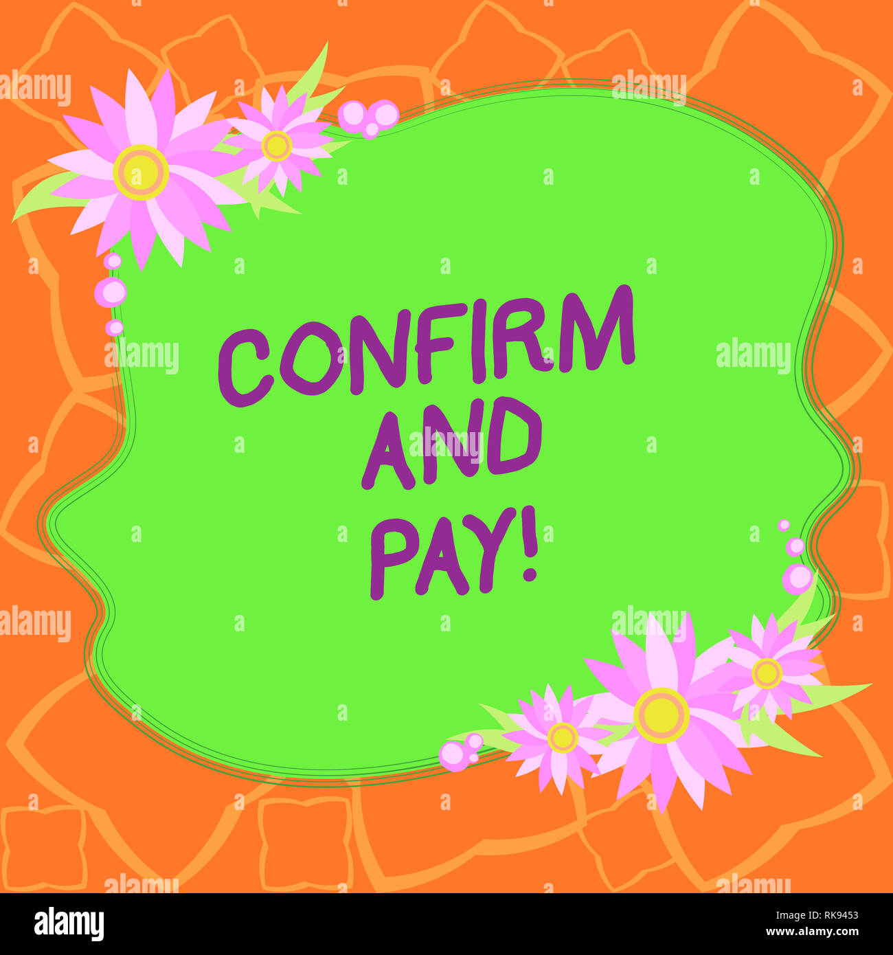 Word writing text Confirm And Pay. Business concept for Check out your ...