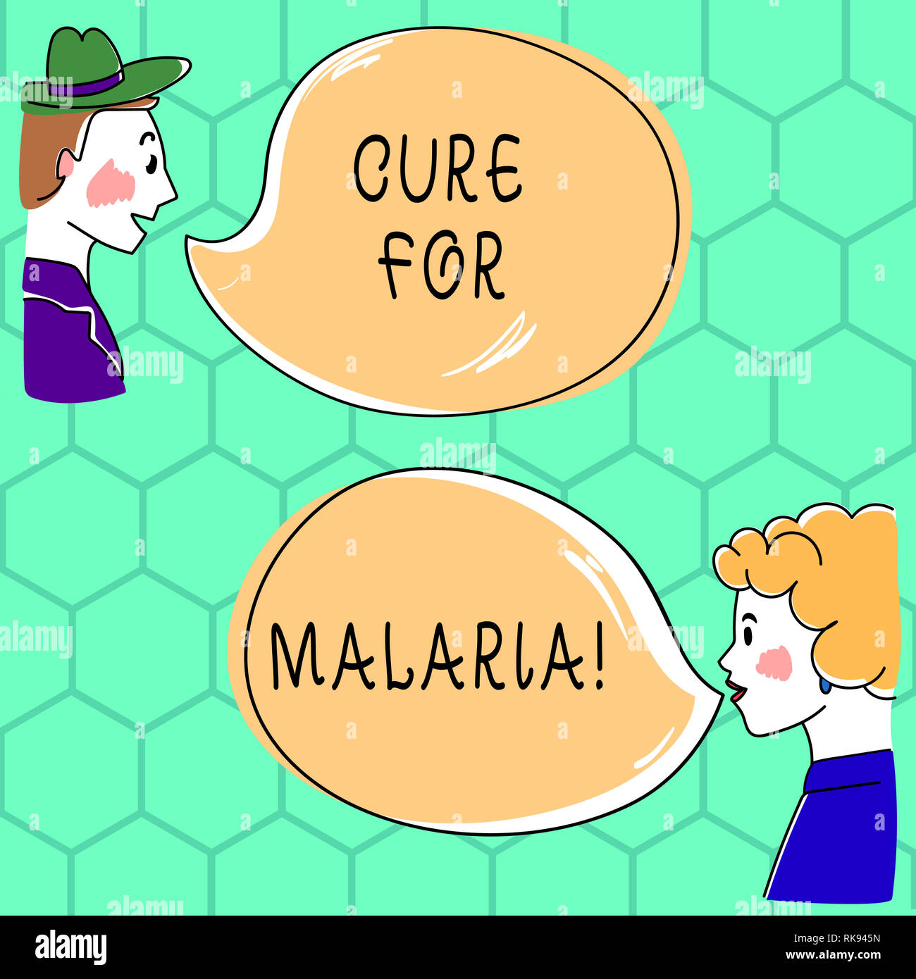 Handwriting text writing Cure For Malaria. Concept meaning like ...