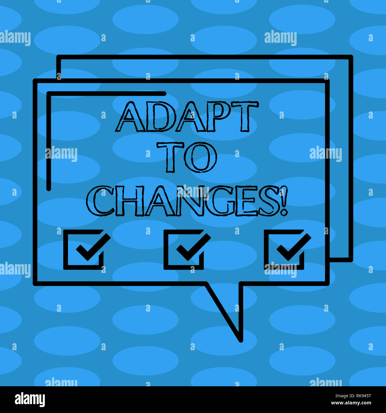 Word writing text Adapt To Changes. Business concept for change your ...