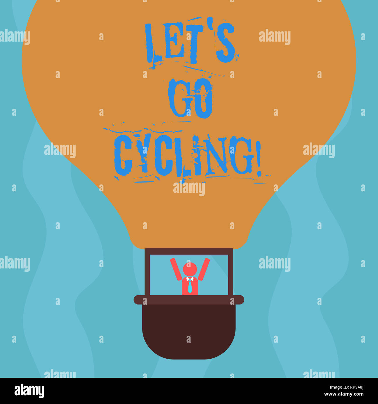 Conceptual hand writing showing Let S Is Go Cycling. Business photo ...