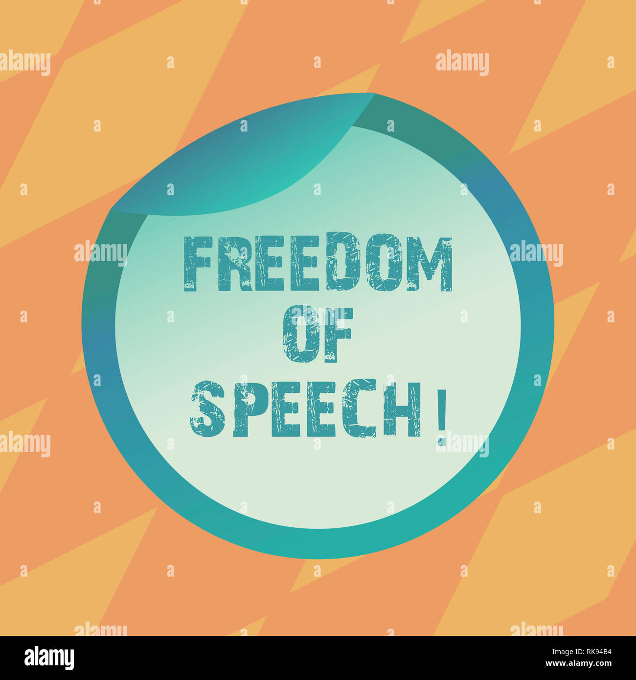 Text sign showing Freedom Of Speech. Conceptual photo power or right to ...