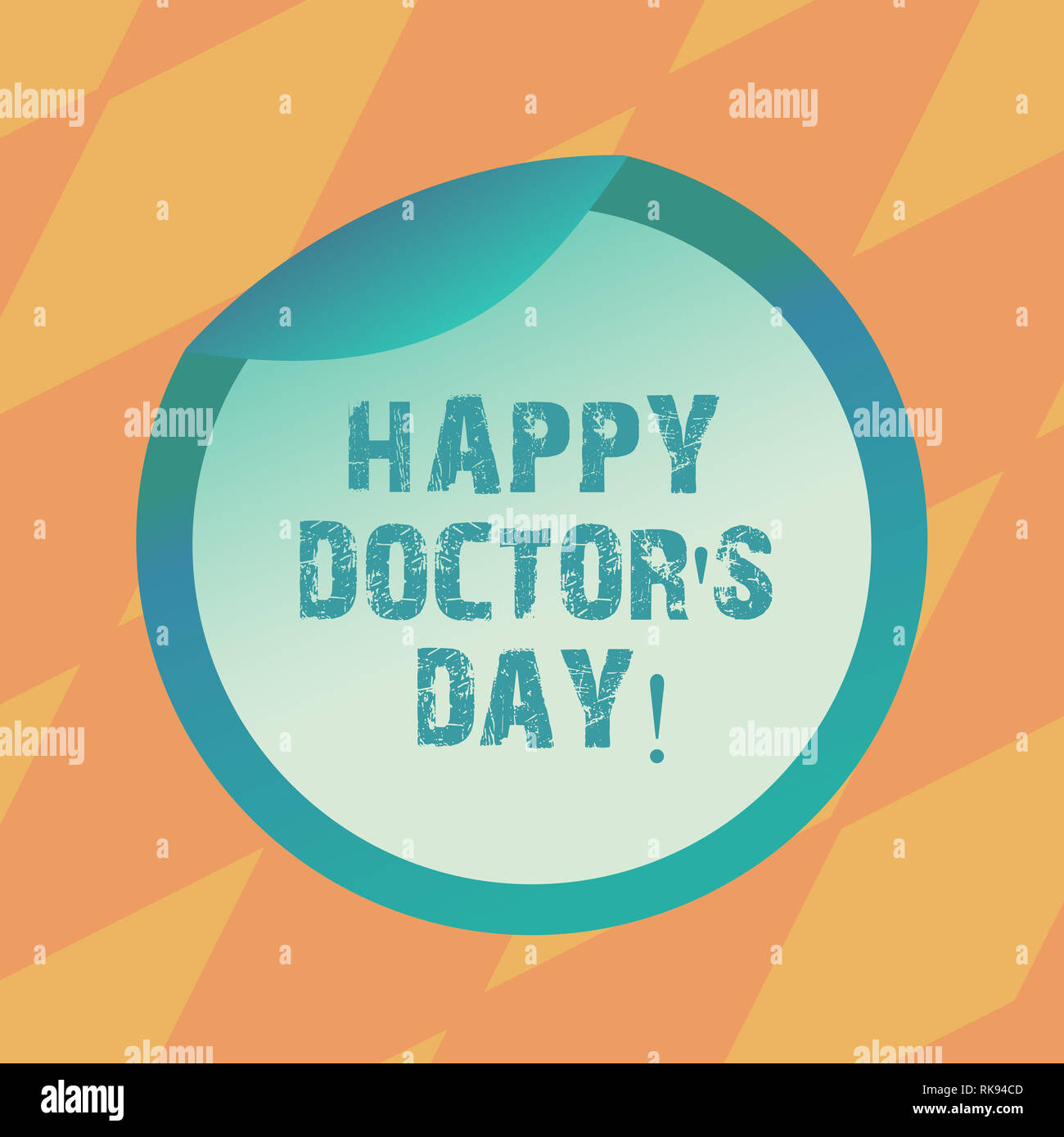Text sign showing Happy Doctor S Day. Conceptual photo celebrated to ...