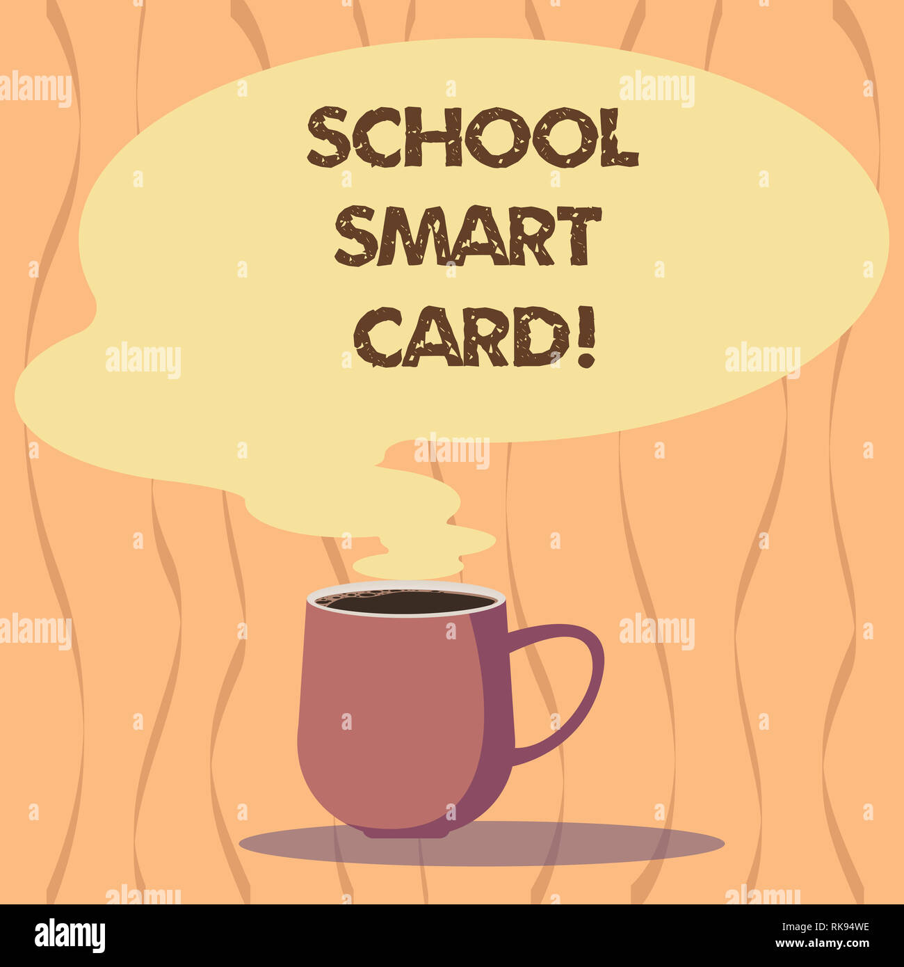 Text sign showing School Smart Card. Conceptual photo integrated ...