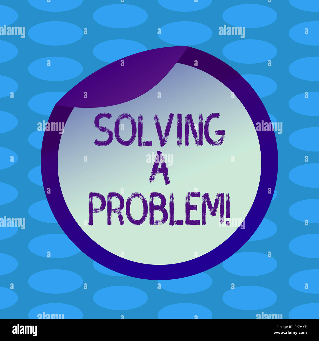 Word writing text Solving A Problem. Business concept for include ...