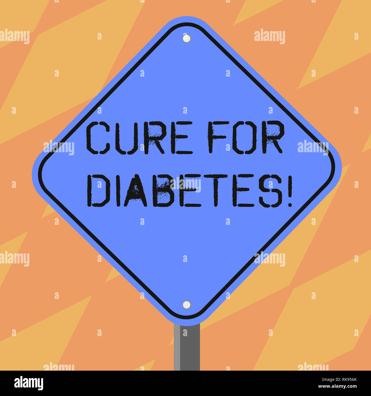 Text sign showing Cure For Diabetes. Conceptual photo improving ...