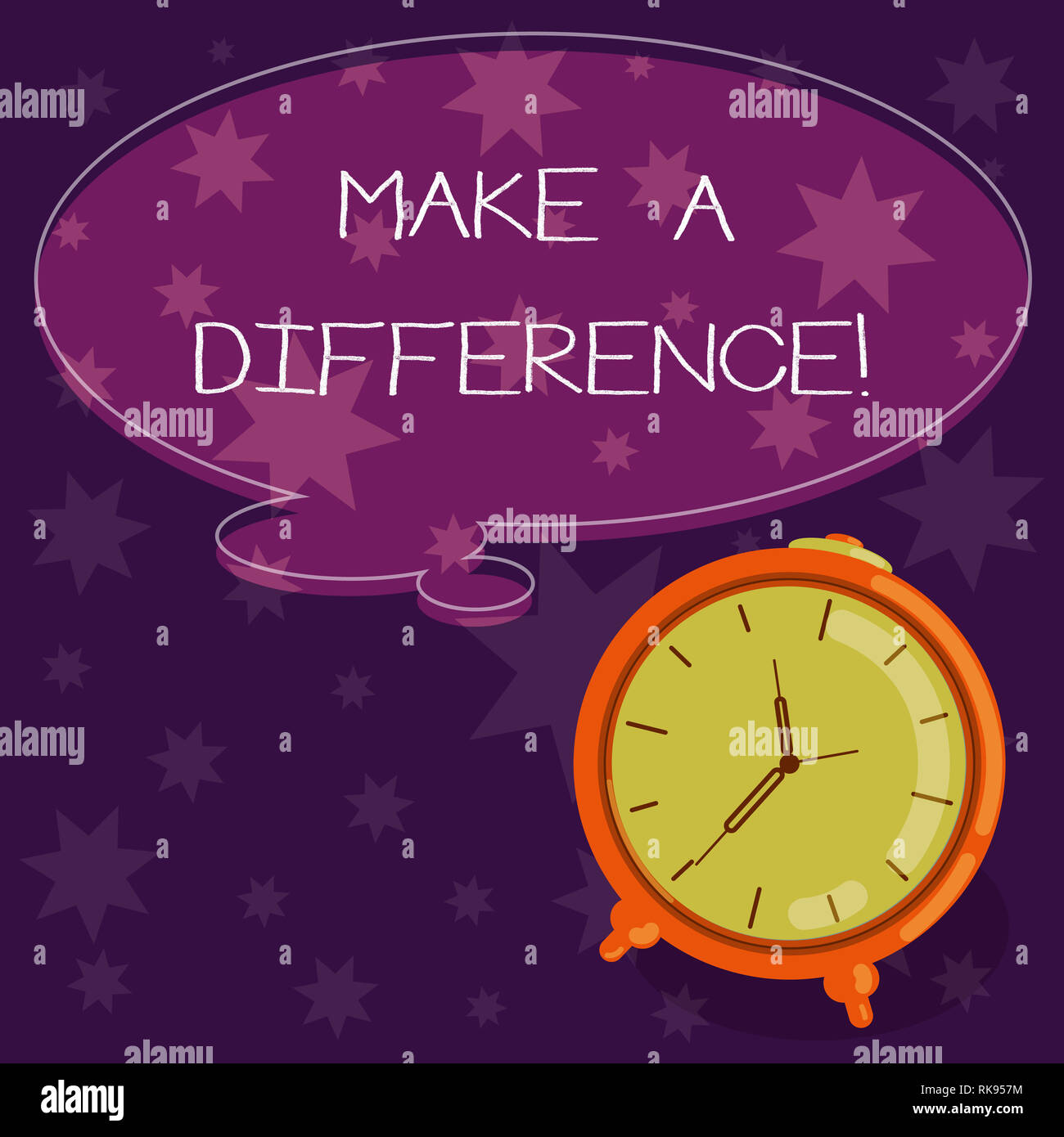 Word writing text Make A Difference. Business concept for have ...