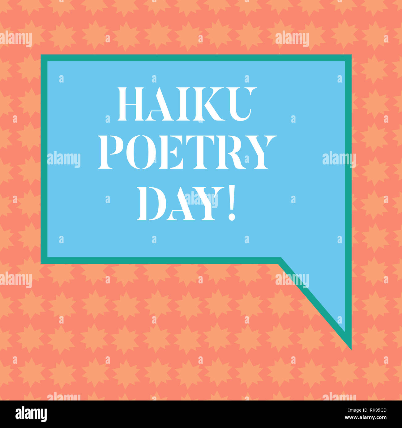 Writing note showing Haiku Poetry Day. Business photo showcasing ...