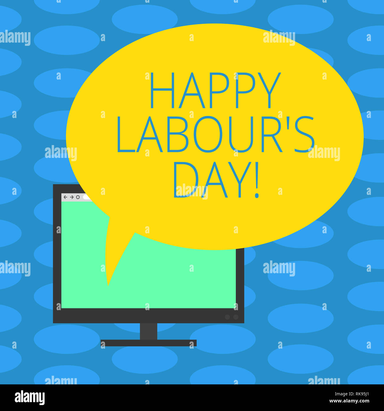 Word writing text Happy Labour S Day. Business concept for annual ...
