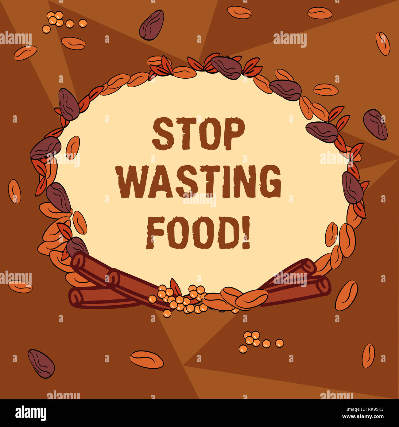 Handwriting text writing Stop Wasting Food. Concept meaning ...