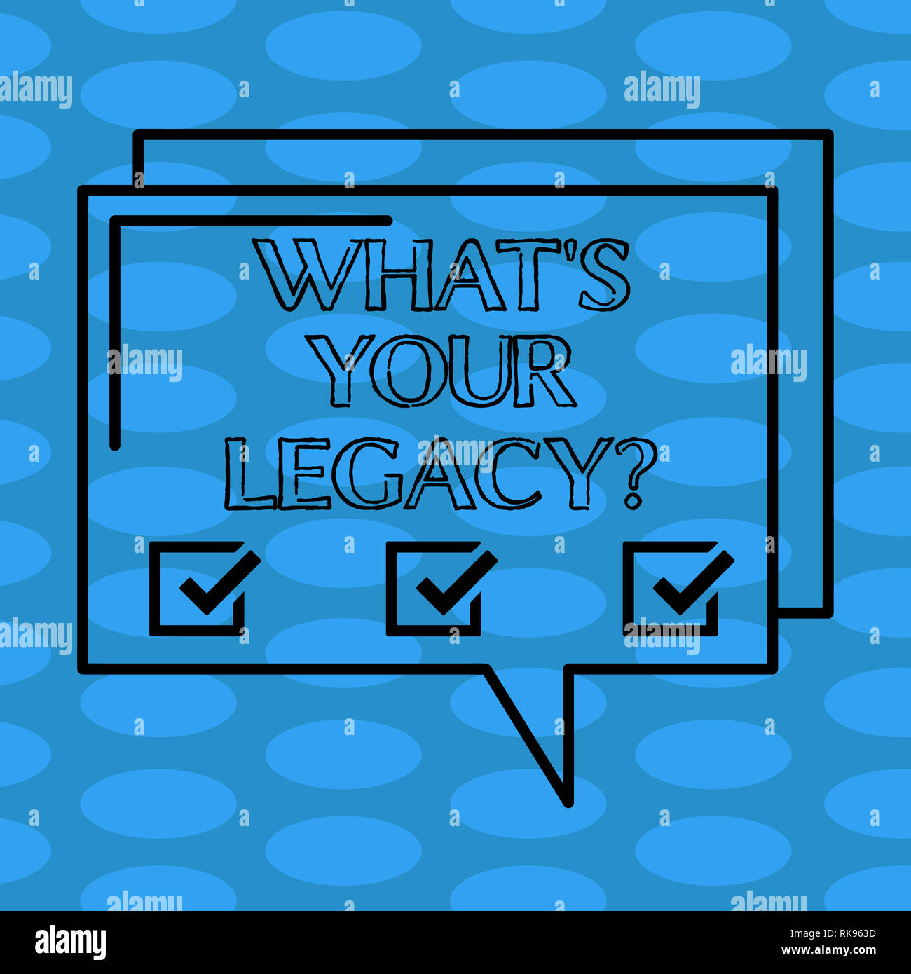 Word writing text What S Your Legacy. Business concept for gift that ...