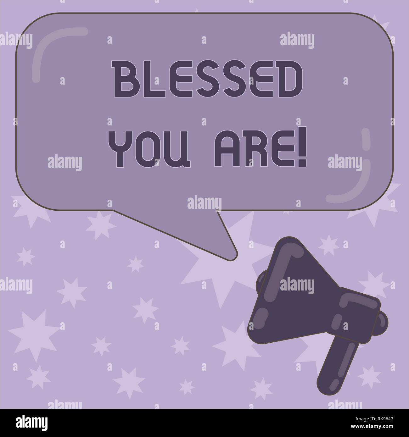 Writing note showing Blessed You Are. Business photo showcasing ...