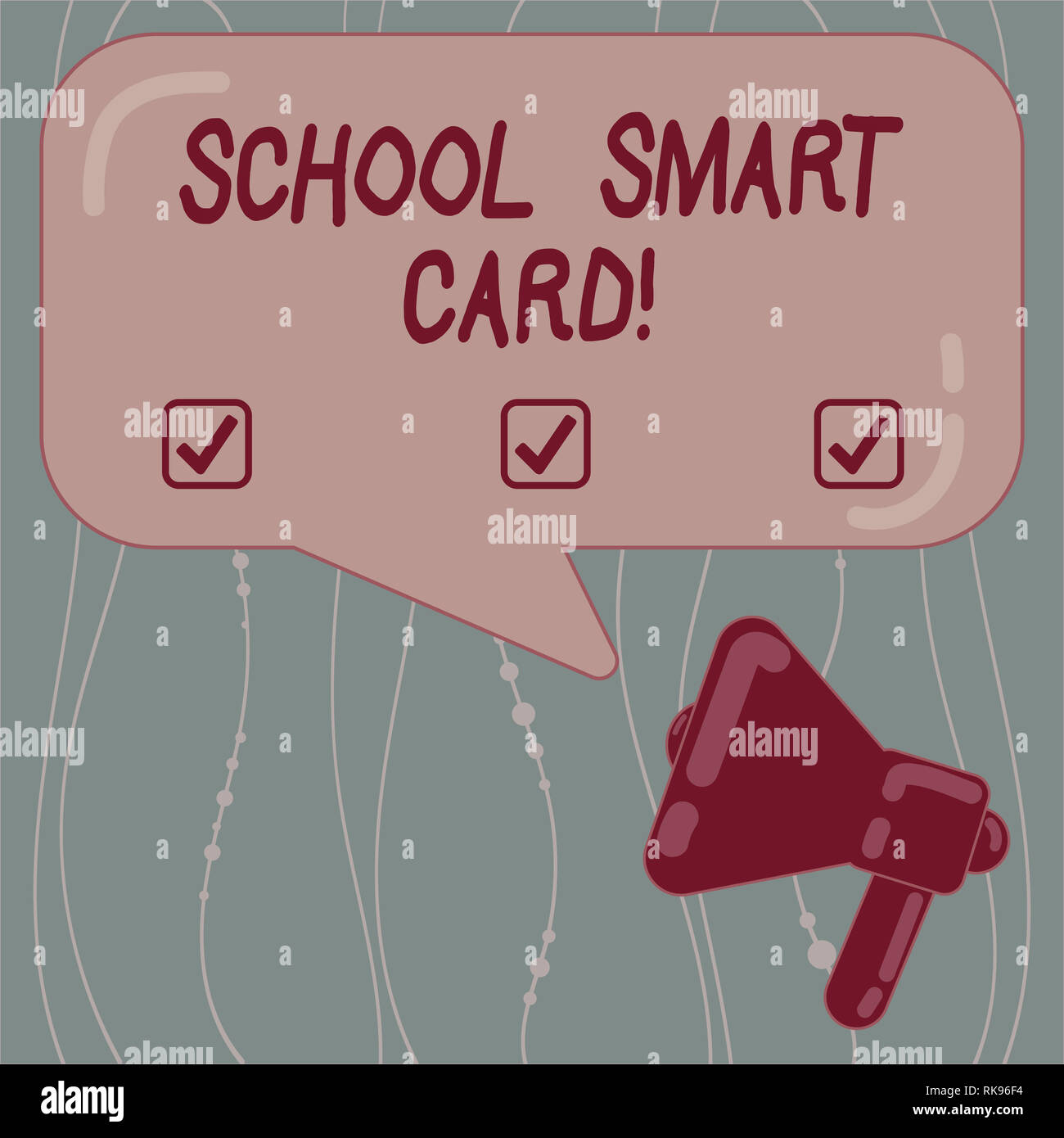 Text sign showing School Smart Card. Conceptual photo integrated ...