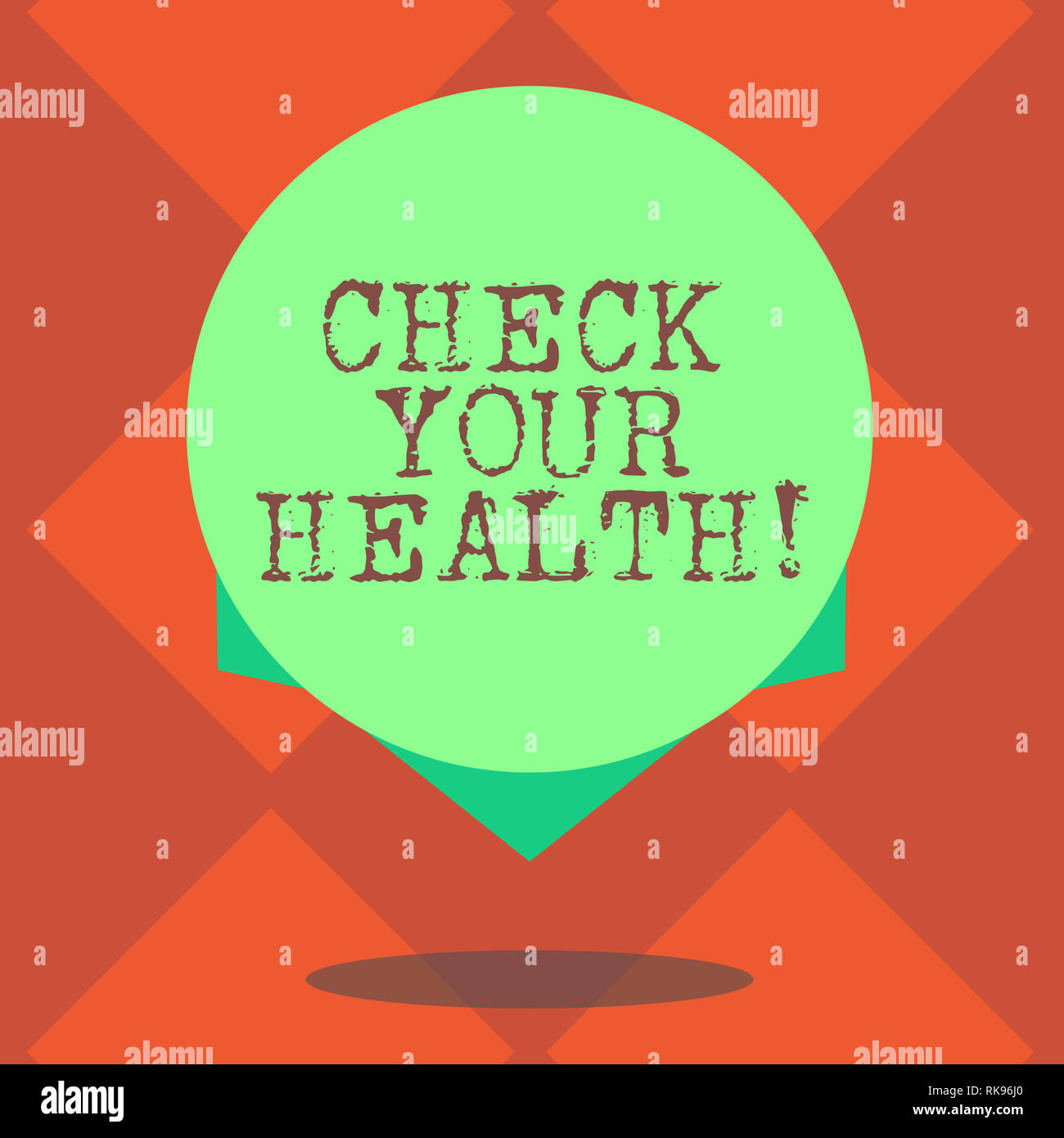 Handwriting text writing Check Your Health. Concept meaning physical ...