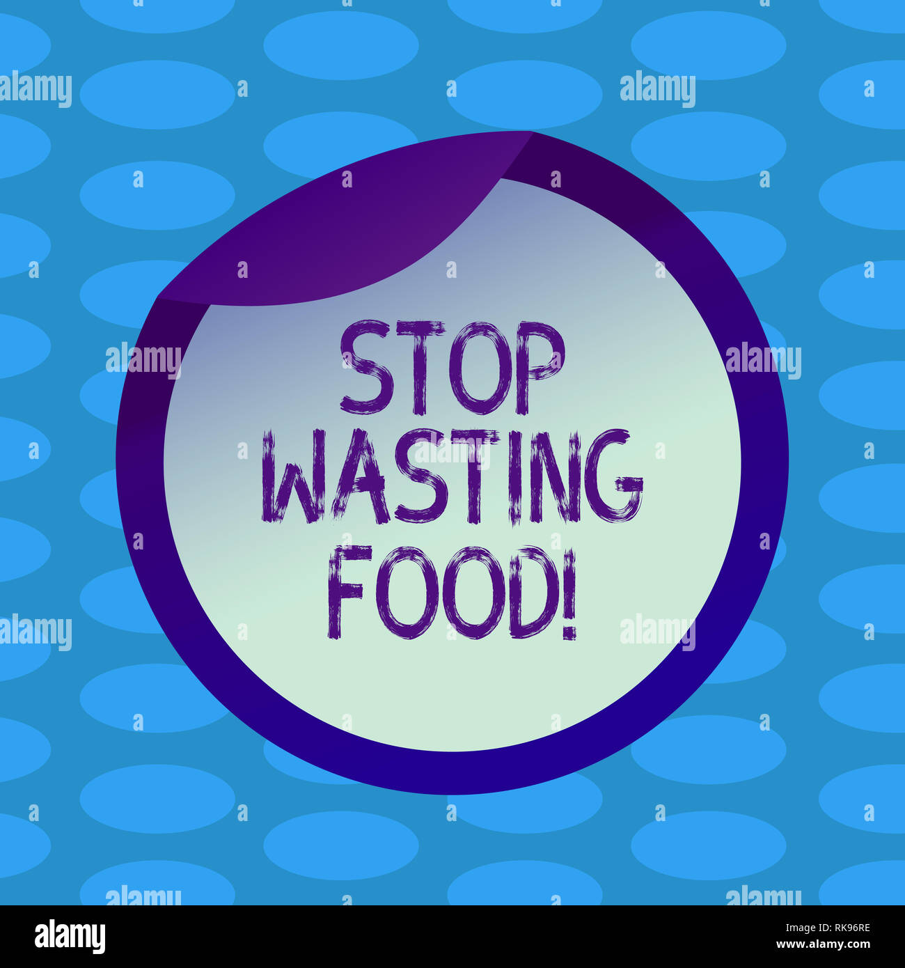 Word writing text Stop Wasting Food. Business concept for organization ...