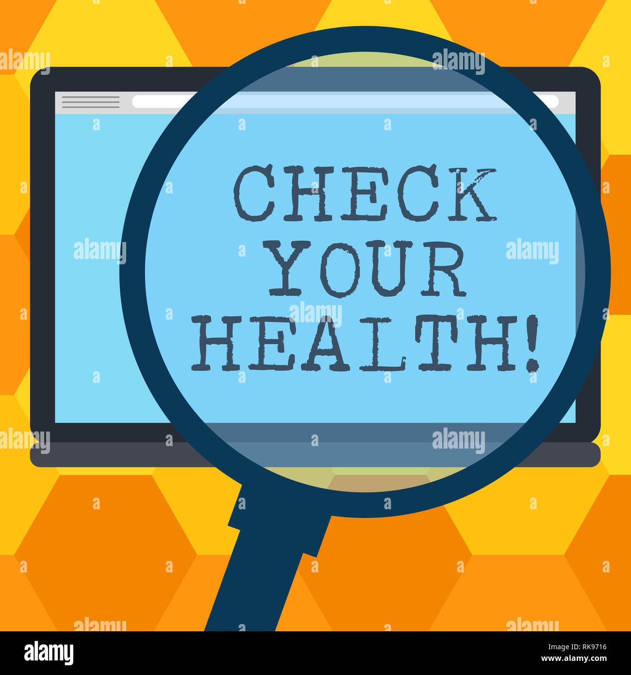 Handwriting text writing Check Your Health. Concept meaning physical ...