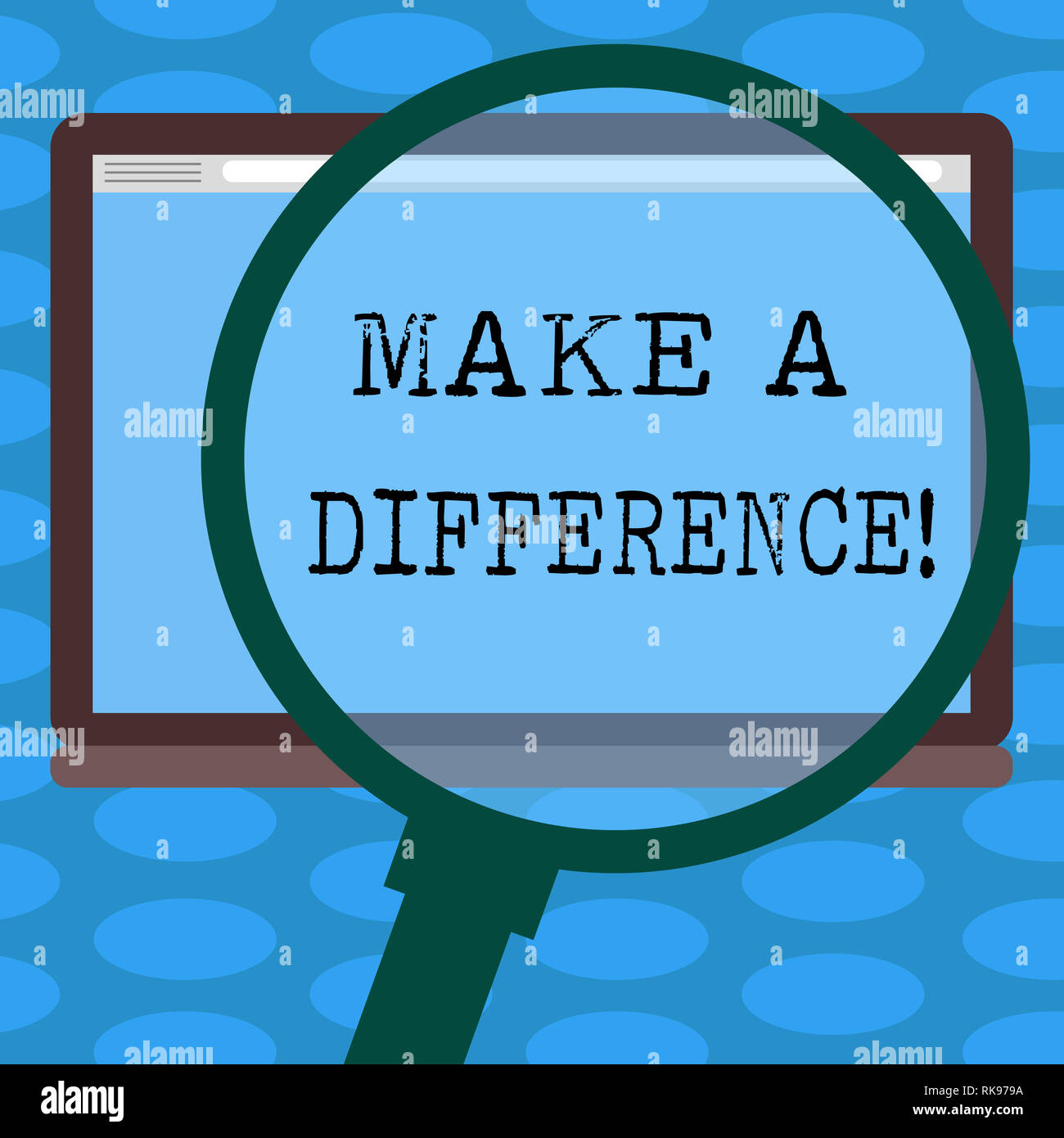 Word writing text Make A Difference. Business concept for have ...