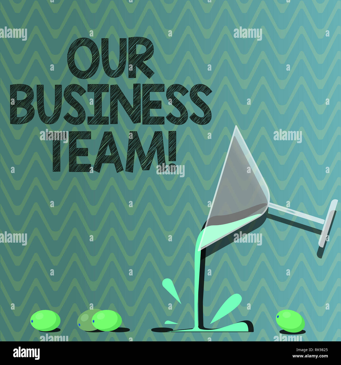 Text sign showing Our Business Team. Conceptual photo group of showing ...