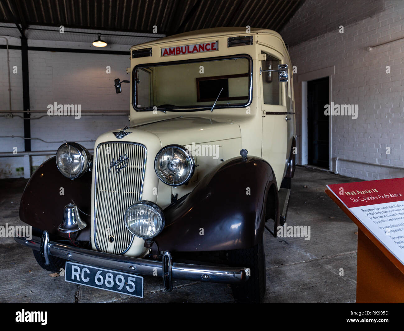 Austin 18 Six Cylinder Ambulance. Bletchley Park, in Milton Keynes ...