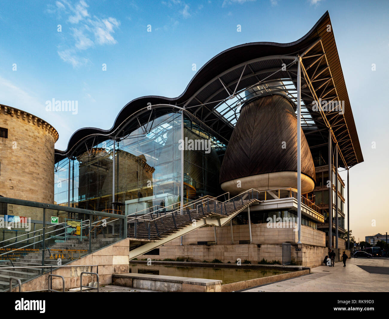 Palais de Justice (Law Courts) Bordeaux, France. the court rooms have ...