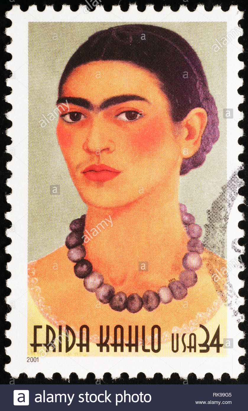 Frida Kahlo Self Portrait Stock Photos & Frida Kahlo Self Portrait ...