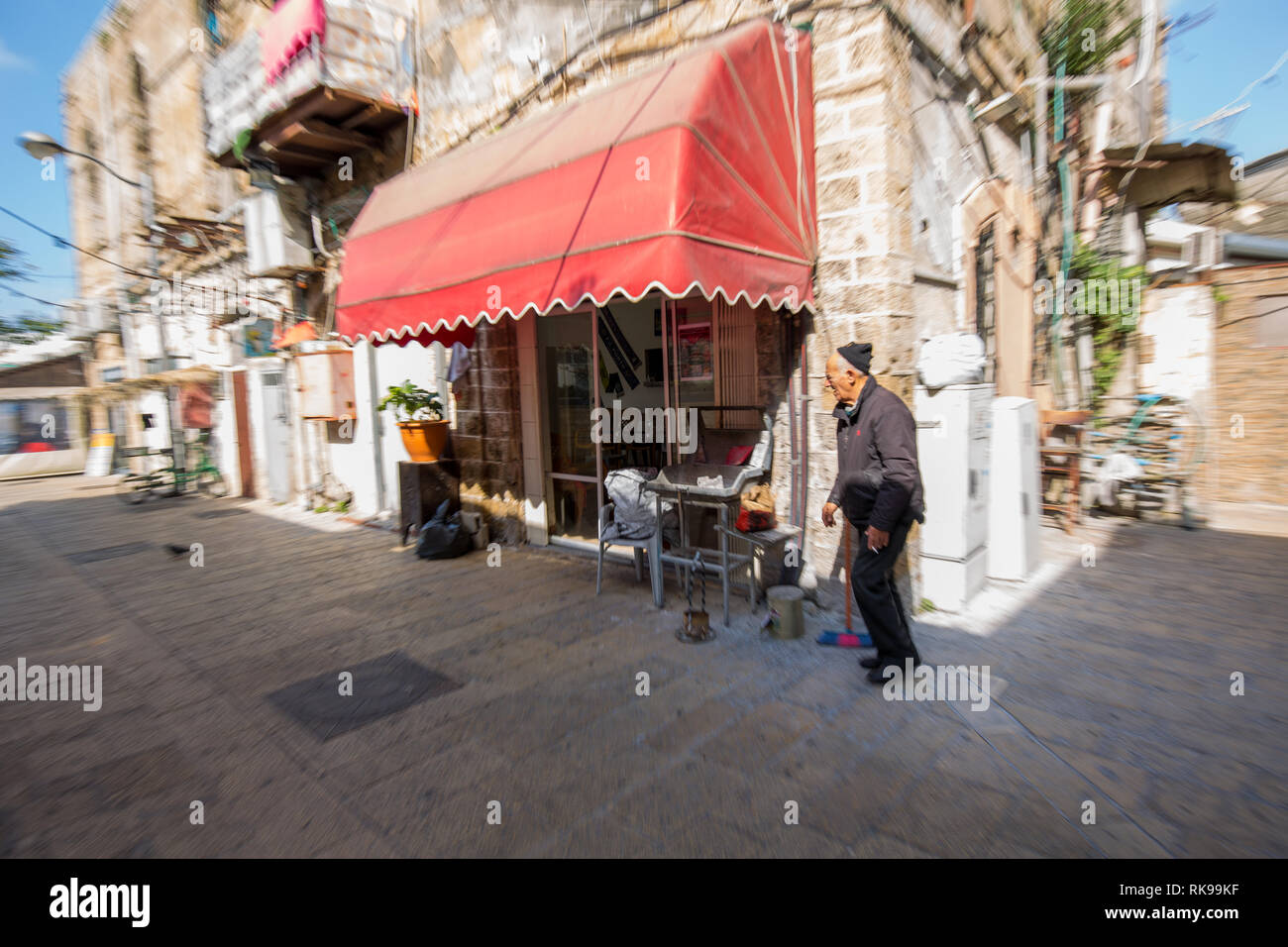 Old arabic style housed in the Jaffa, Tel Aviv, Israel Stock Photo - Alamy