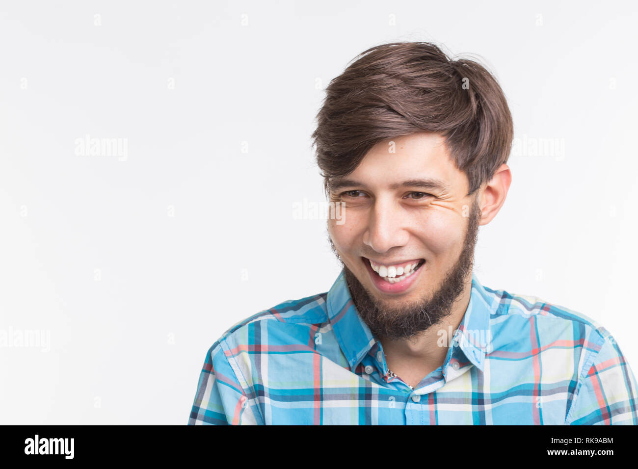 Arab man laughing one person hi-res stock photography and images - Alamy