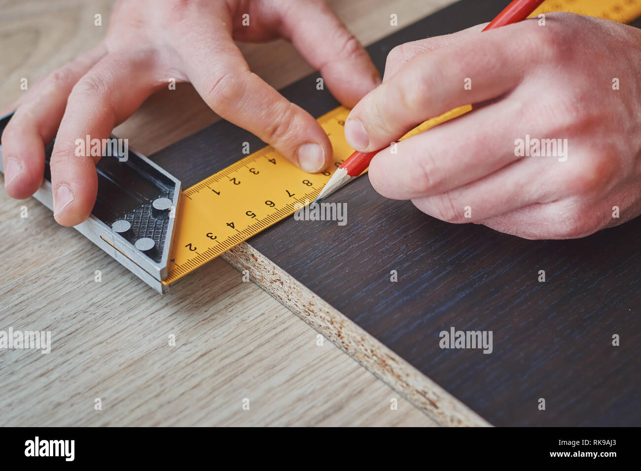 Taking measurement hi-res stock photography and images - Alamy