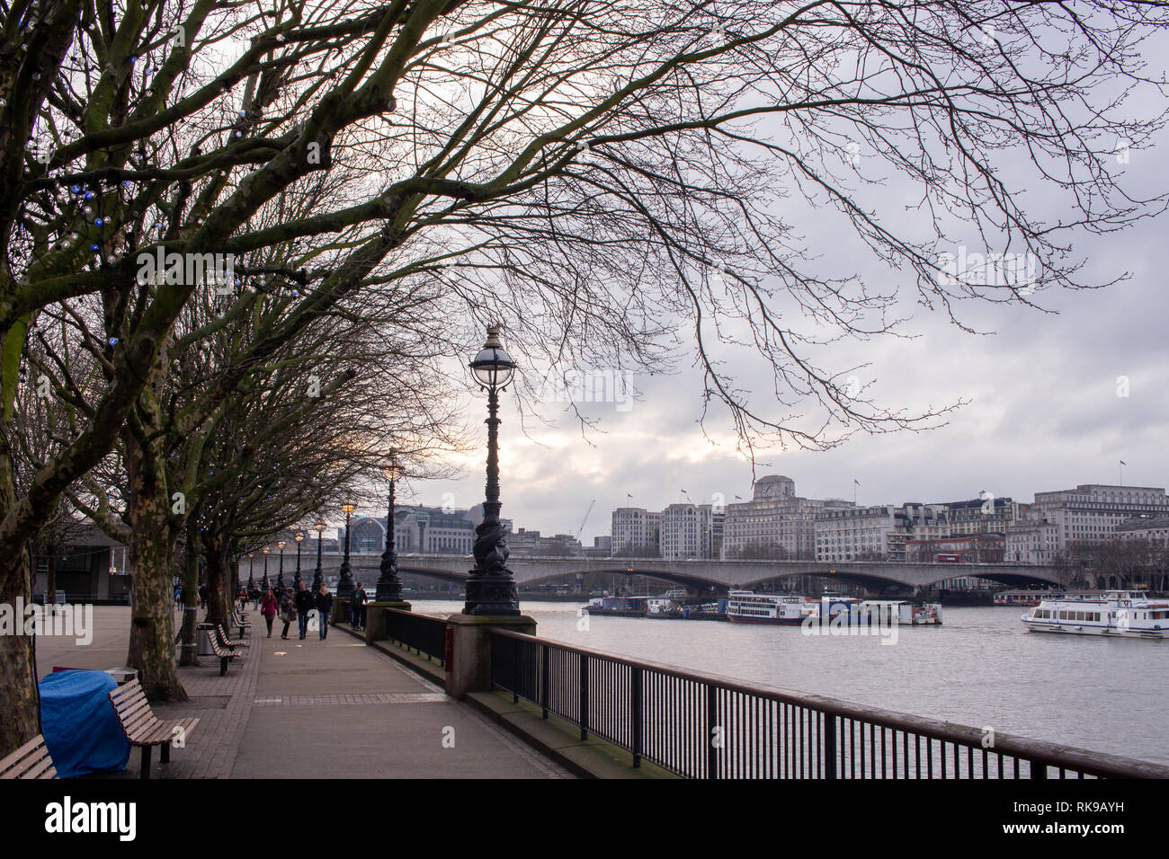 South bank london view hi-res stock photography and images - Alamy