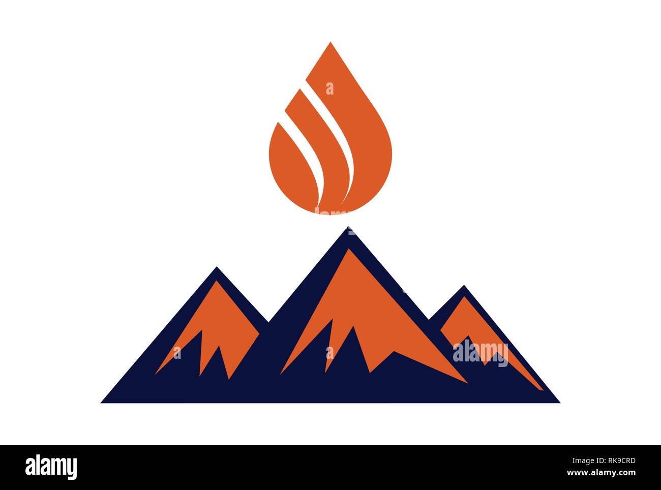 Crater fire Cut Out Stock Images & Pictures - Alamy