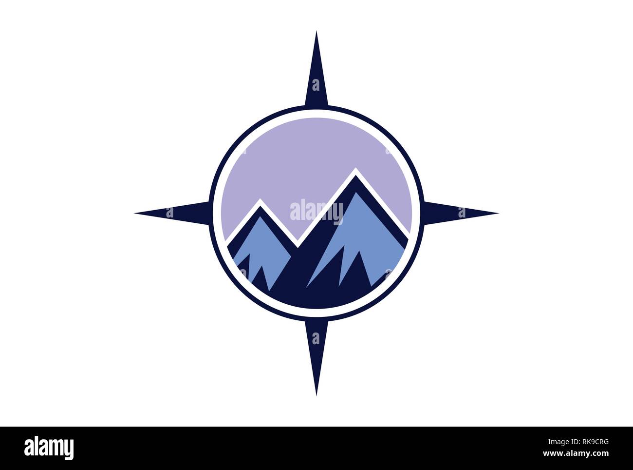 Montain logo Stock Vector Images - Alamy