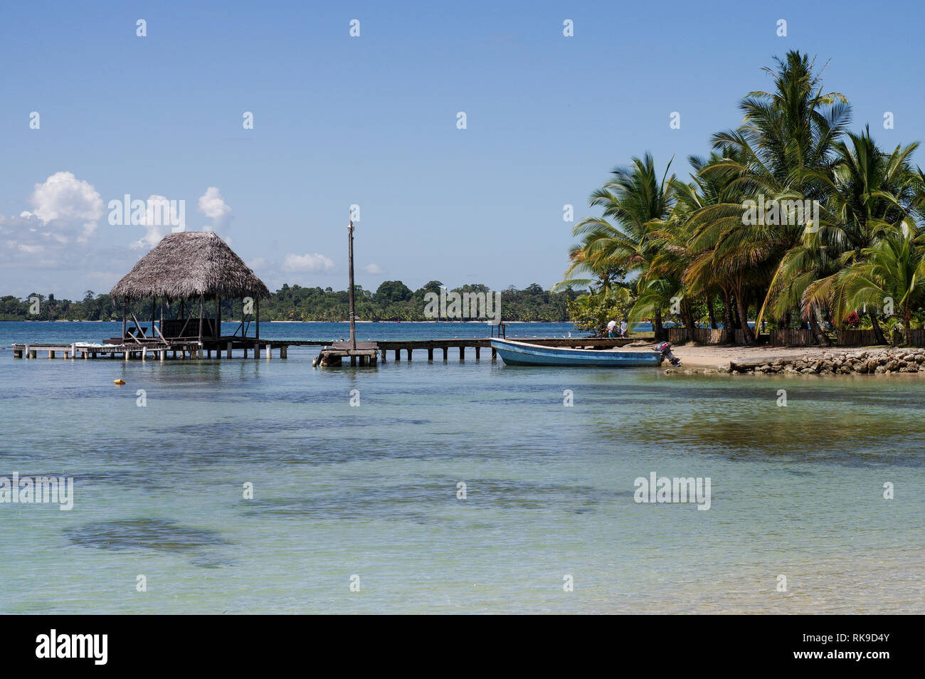 Beautiful coastline around Playa Boca Del Drago on Isla Colon - Bocas ...