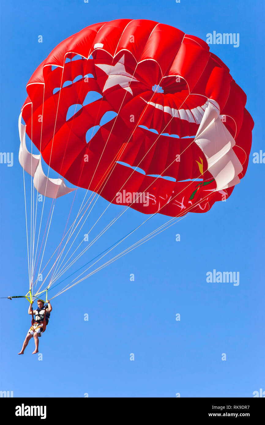 Turkey Side Paraglider Stock Photo - Alamy