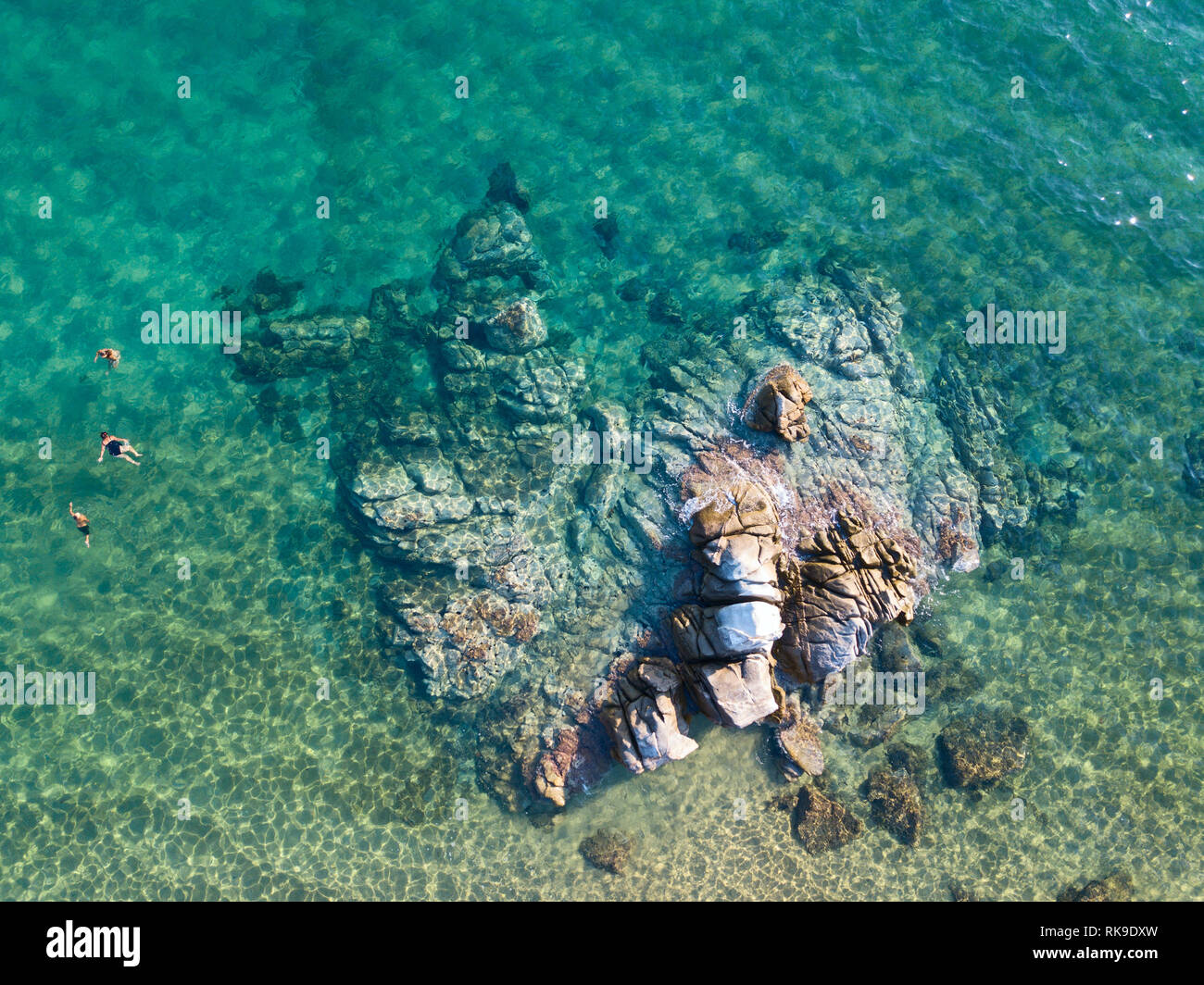 Aerial photo of the beautiful beach on Sitonia, Chalkidiki region ...