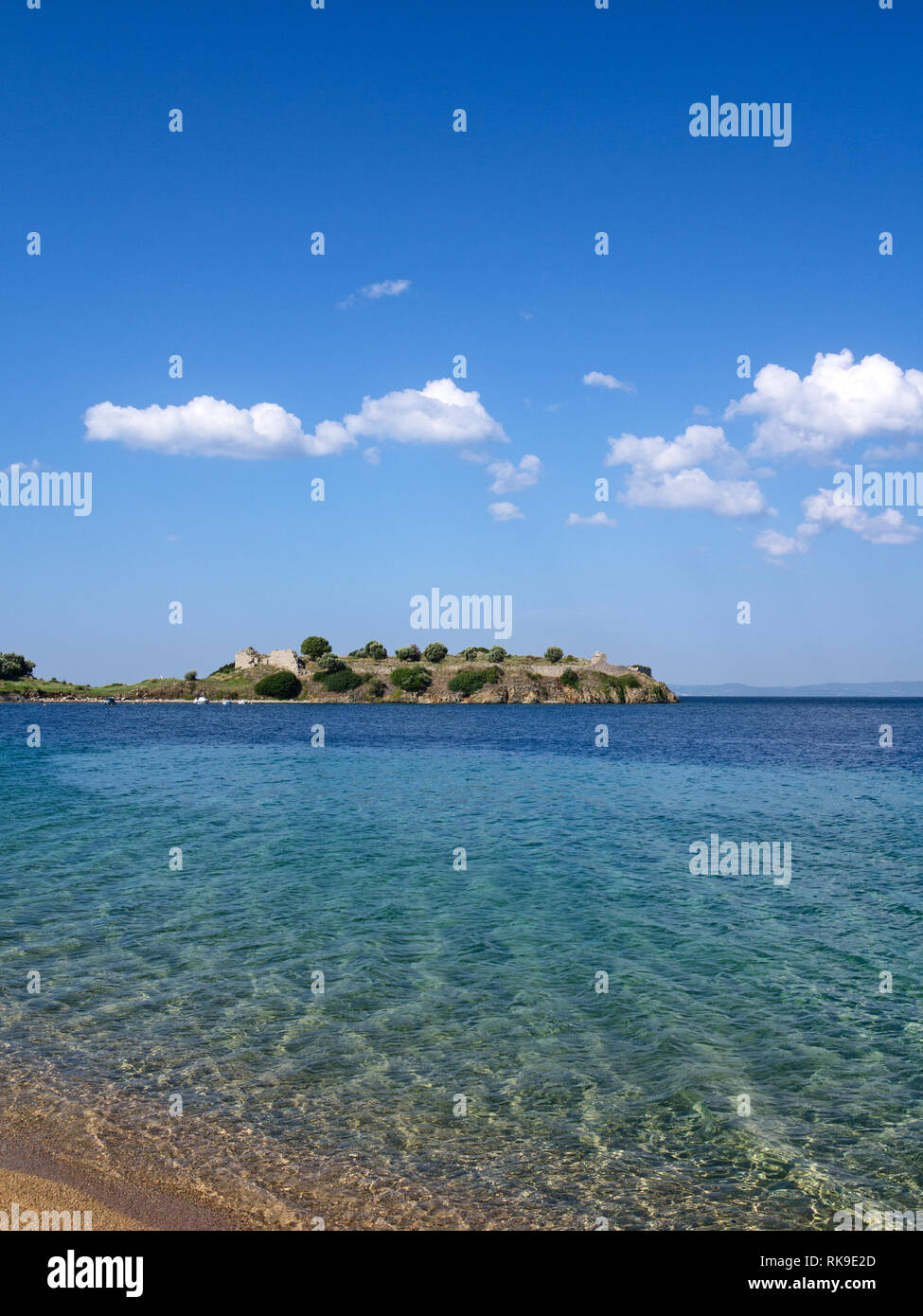 Photo of the beautiful beach on Sitonia, Chalkidiki region, Greece ...