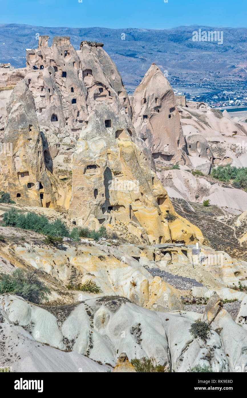 Turkey Cappadocia Fairy Chimney Landscape Stock Photo - Alamy
