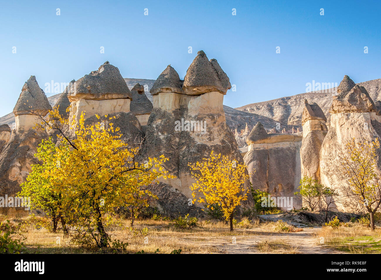 Turkey Cappadocia Fairy Chimneys Stock Photo - Alamy