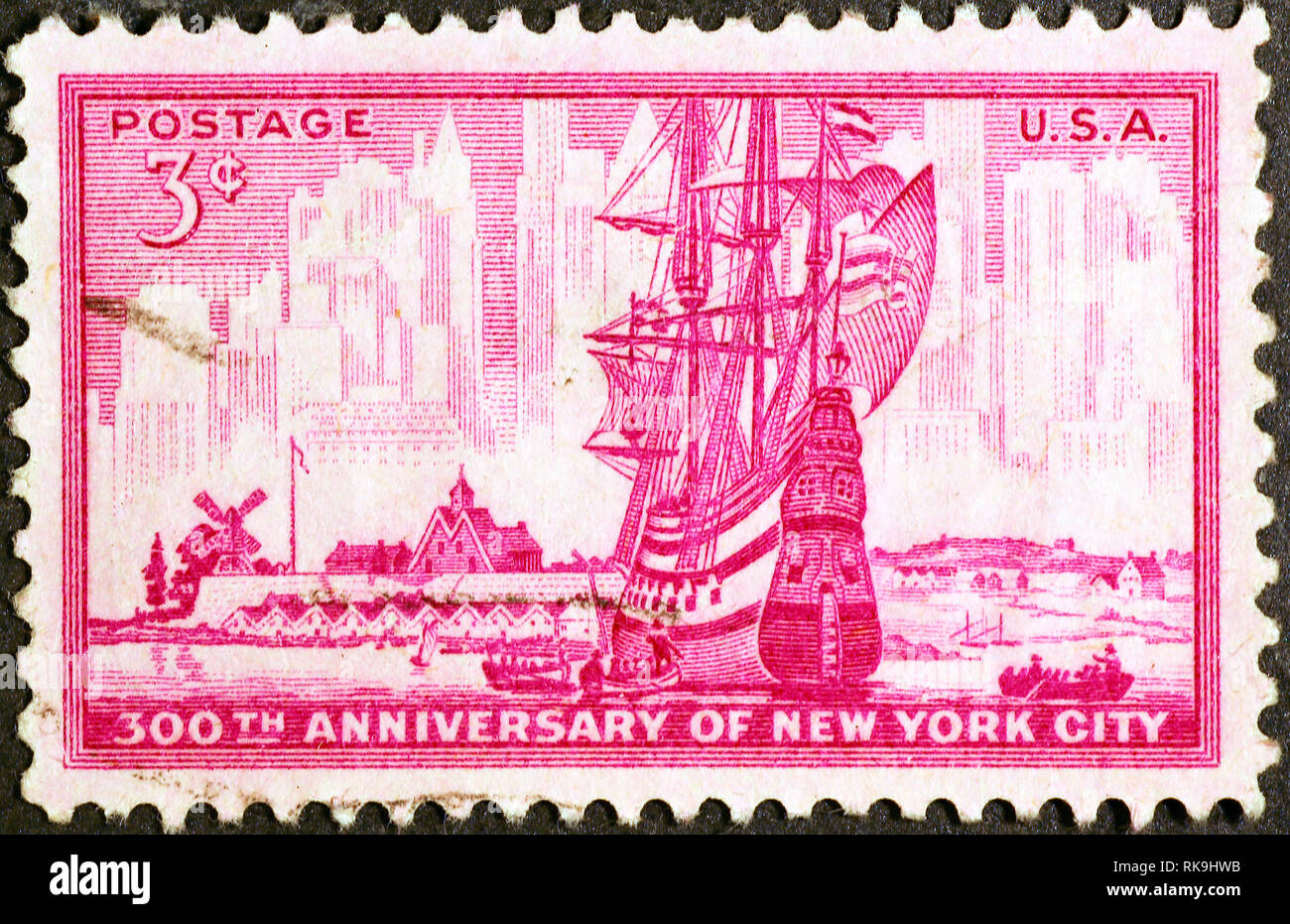 Nyc stamp hi-res stock photography and images - Alamy