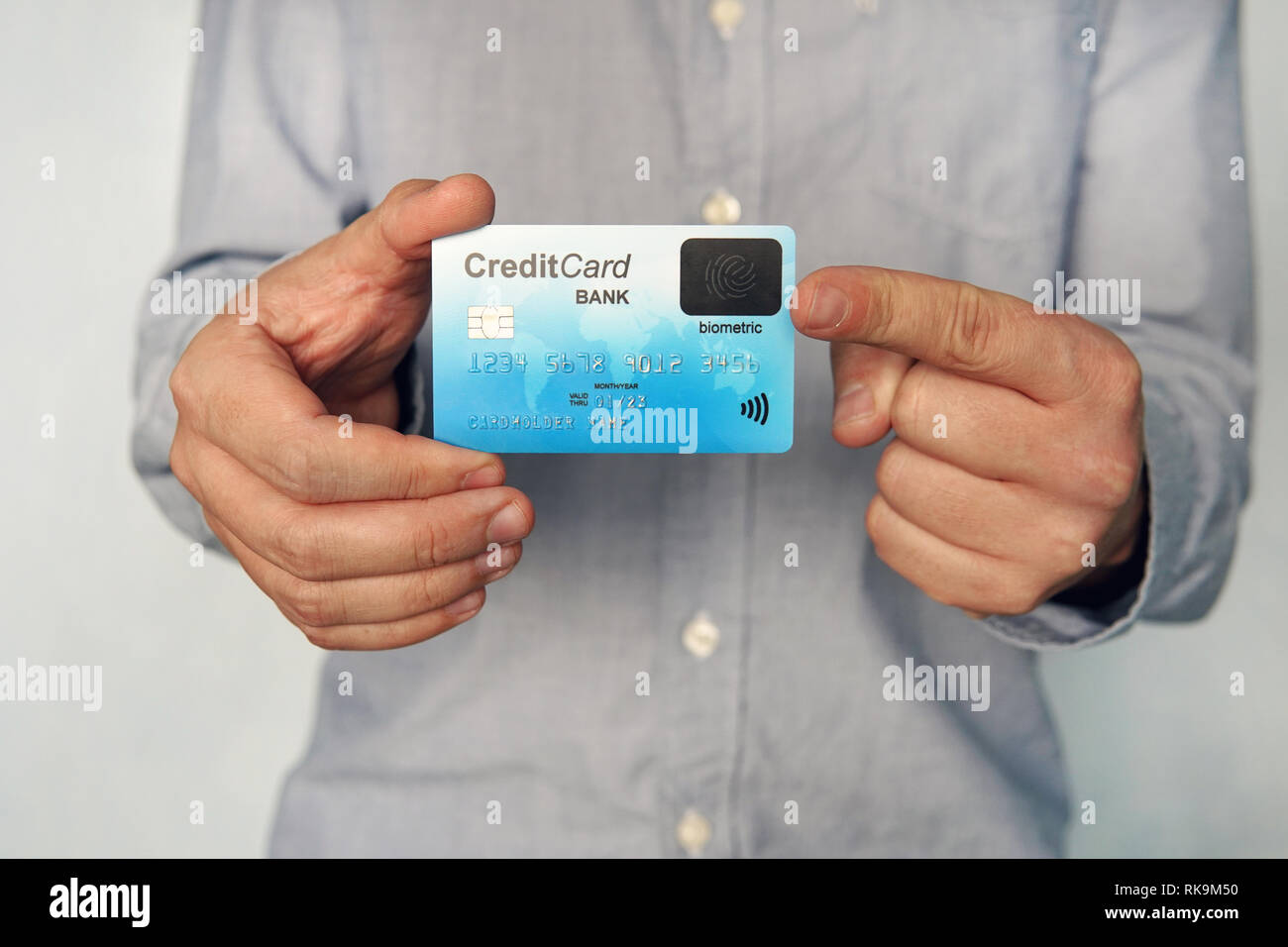 Using holding credit card scanner hi-res stock photography and images ...