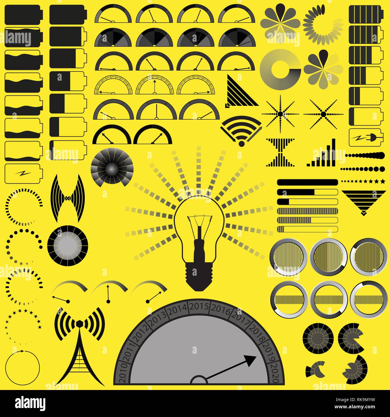 Large scale map Stock Vector Images - Alamy
