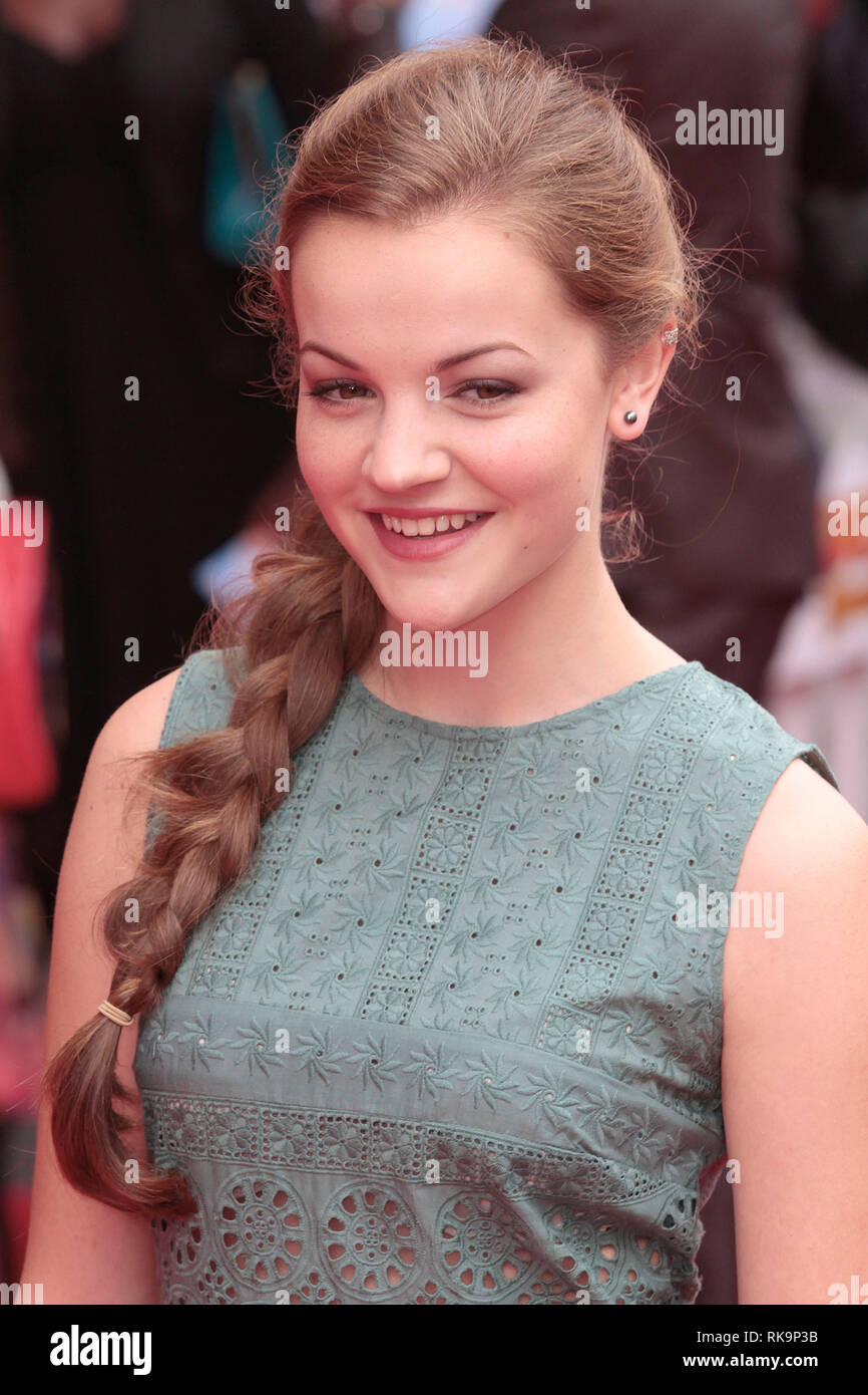 Izzy Meikle-Small attends Pudsey The Dog: The Movie World Premiere at ...