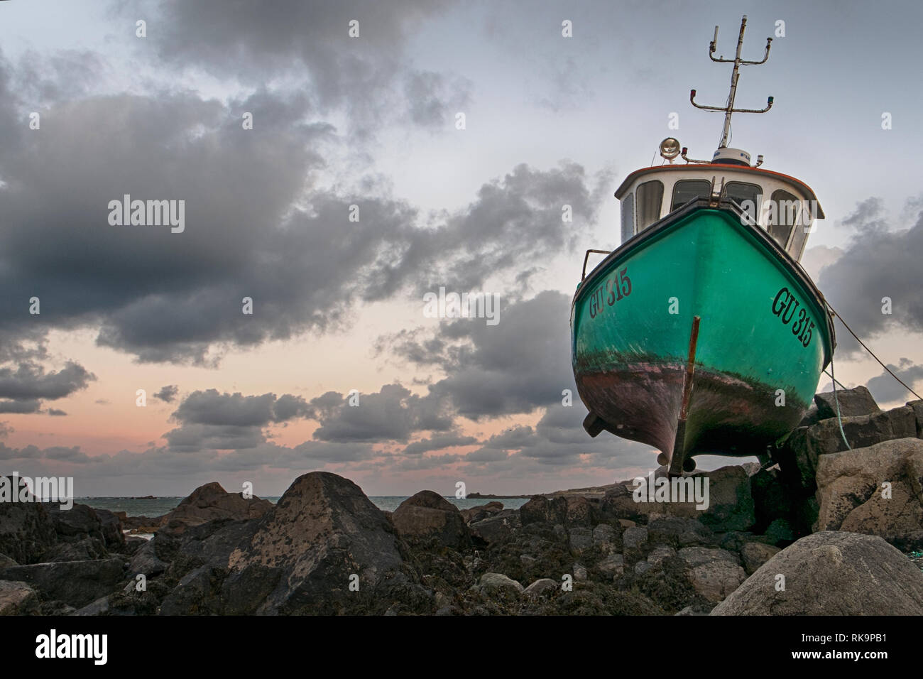 Trawler storm hi-res stock photography and images - Alamy