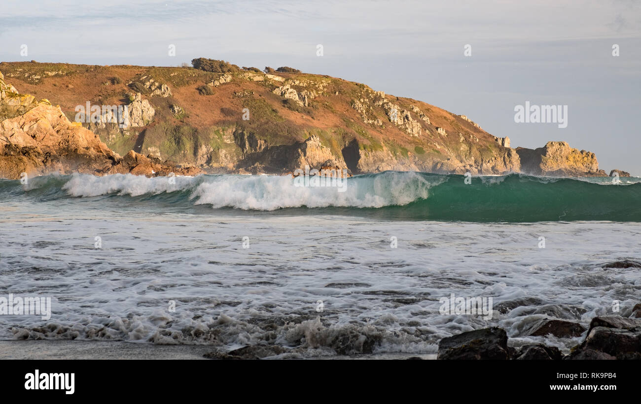 Guernseys summer coastline hi-res stock photography and images - Alamy