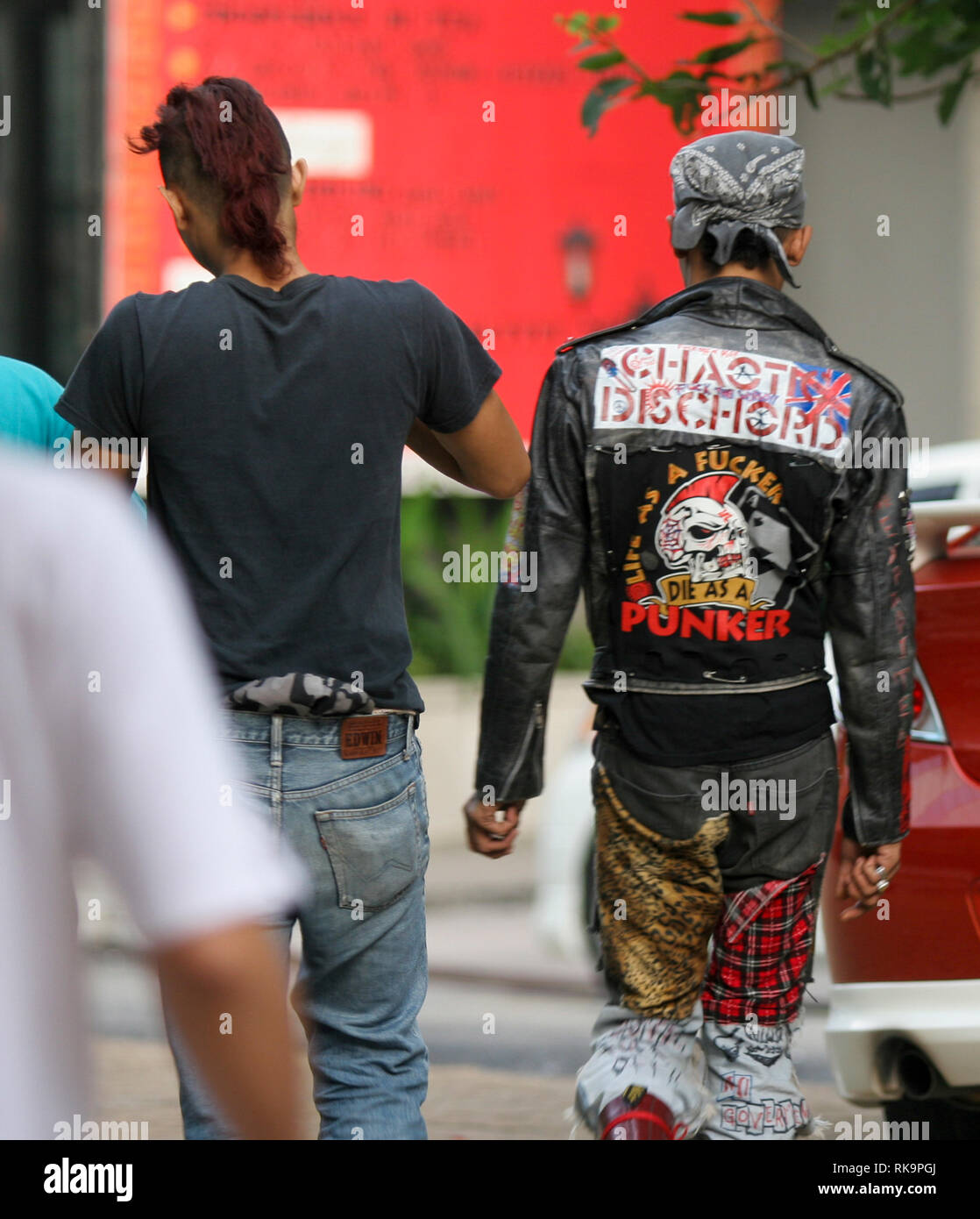 PUNKS on the town in Kuala Lumpur 2009 Stock Photo - Alamy