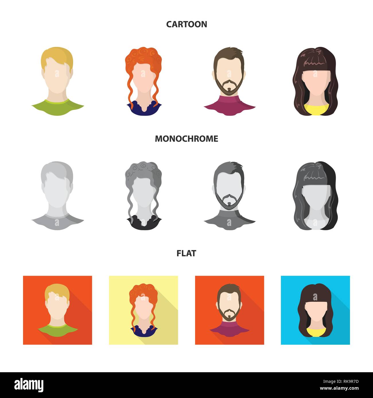 Vector design of professional and photo logo. Set of professional and ...