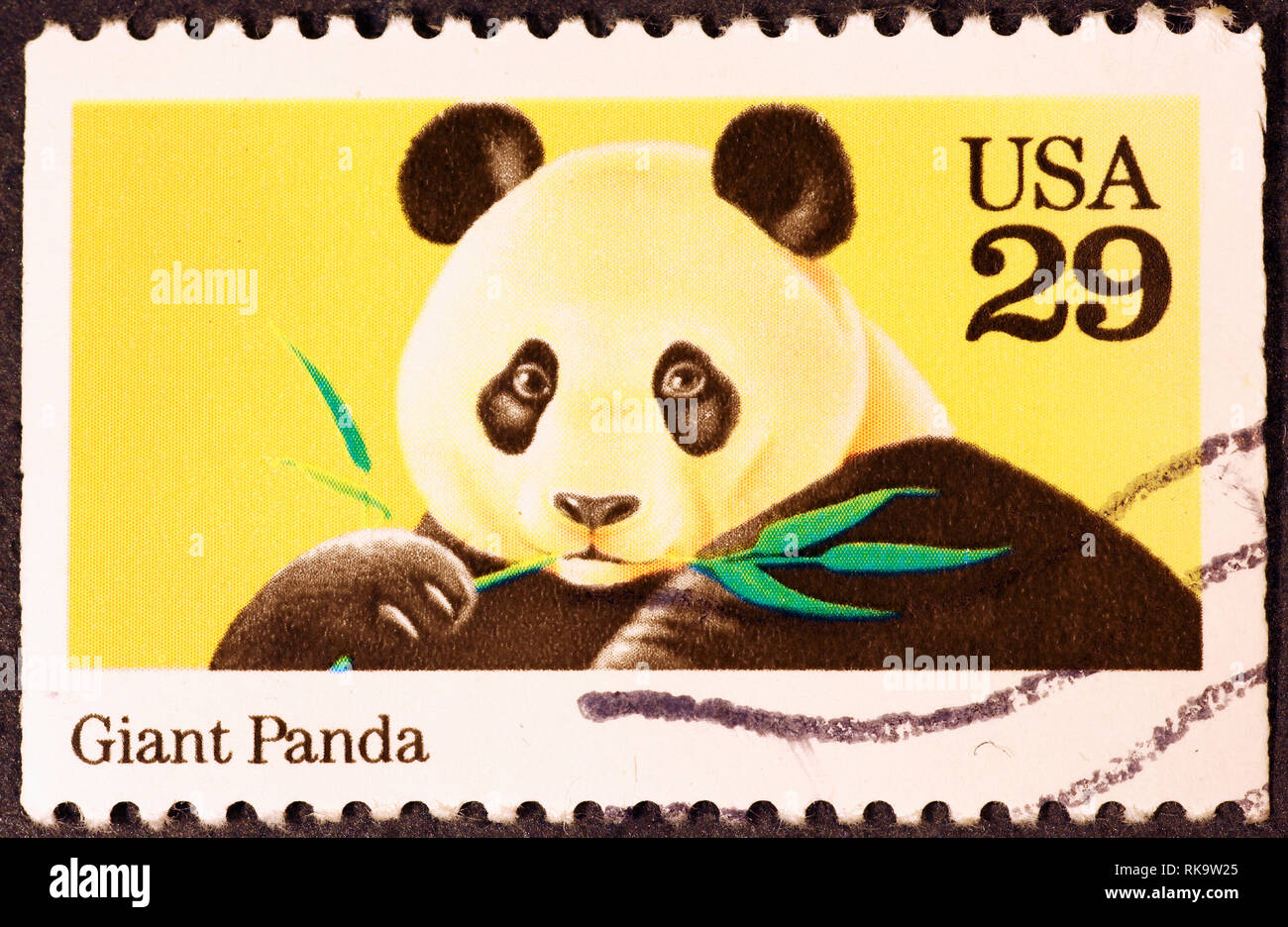 Postage stamp panda hi-res stock photography and images - Alamy