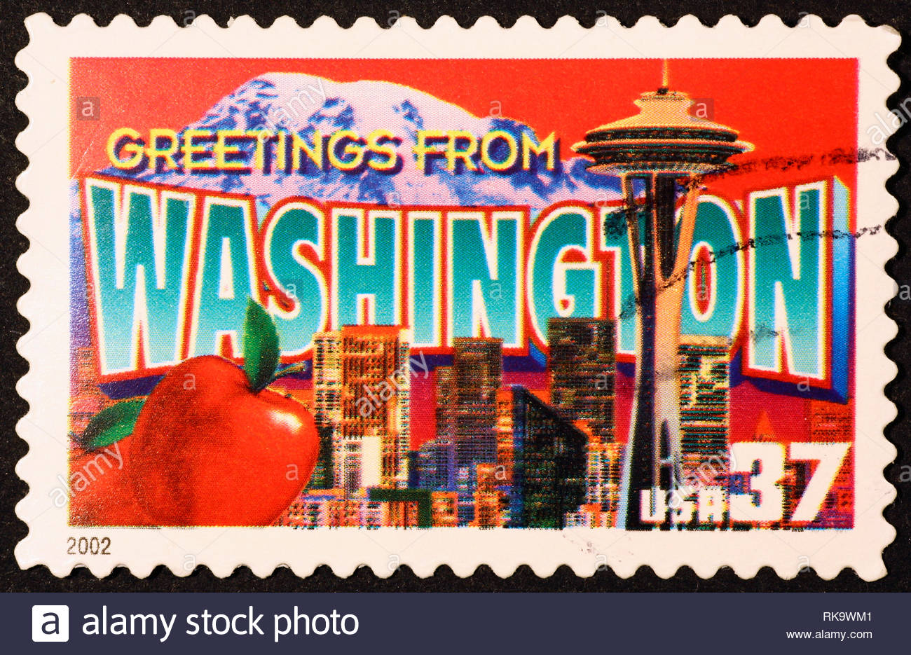 Postcard Of Washington Stock Photos & Postcard Of Washington Stock ...