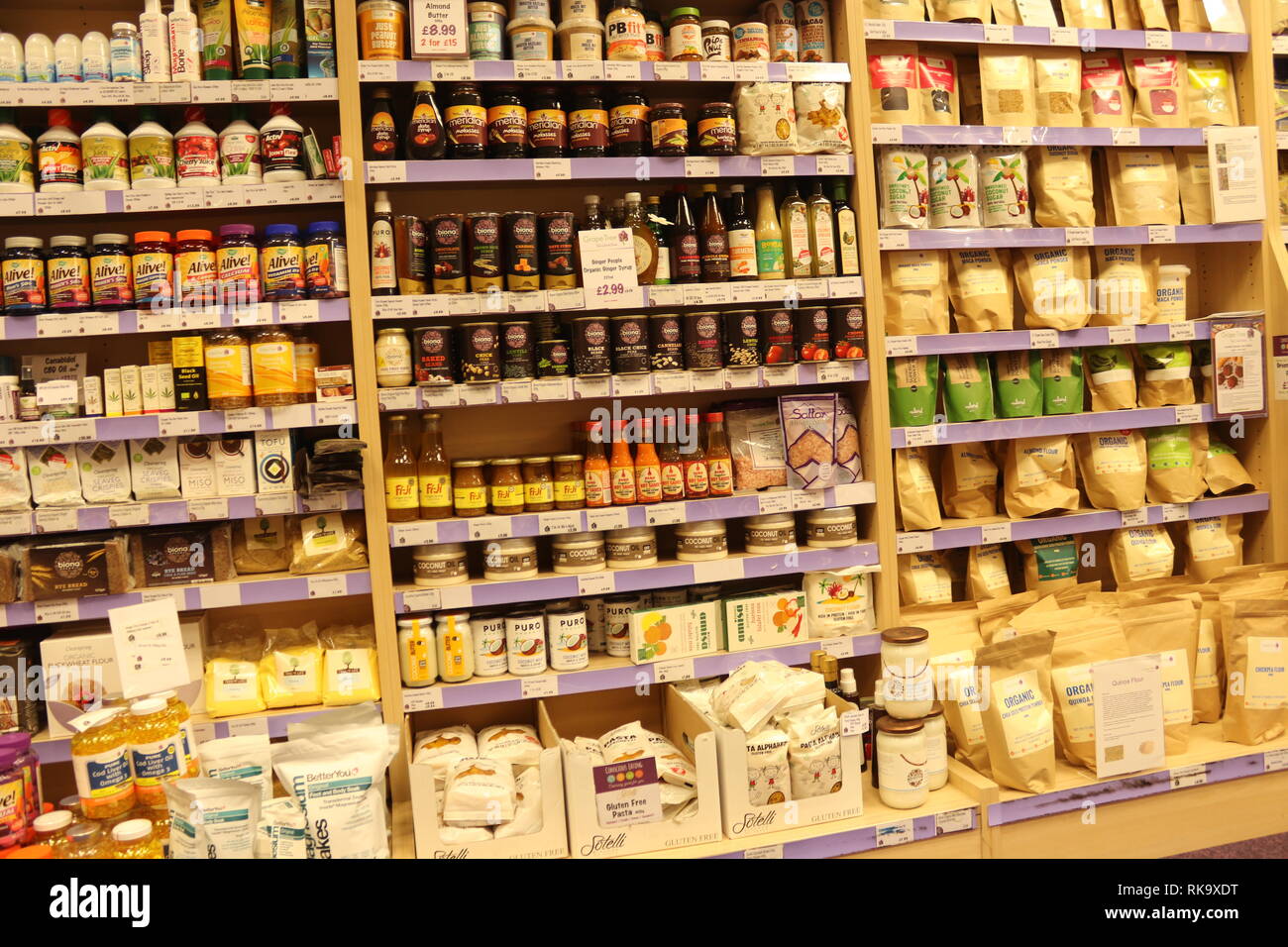 Health Food Store High Resolution Stock Photography and Images - Alamy