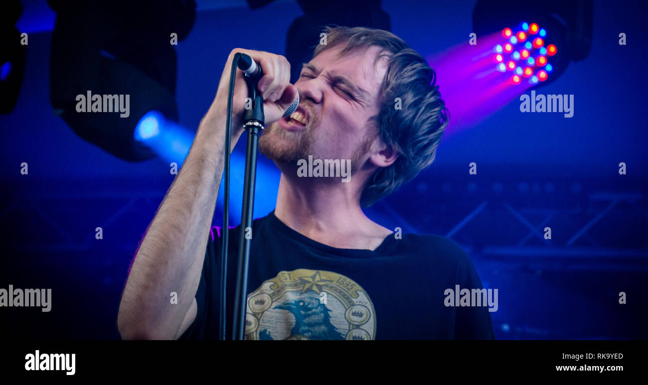 Desert storm live at Hammerfest 2017 Stock Photo - Alamy
